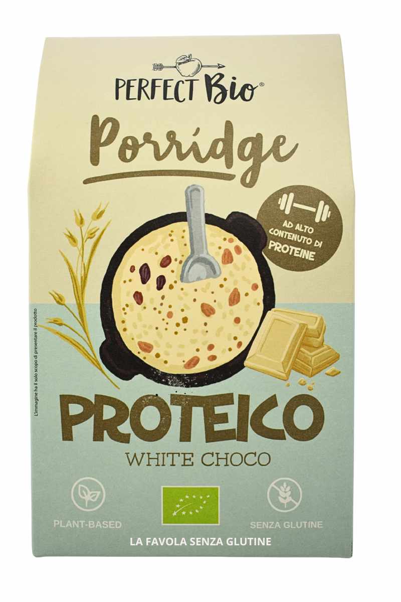 Porridge proteico bio gusto white choco gr 250 Perfect Bio | La Favola ...