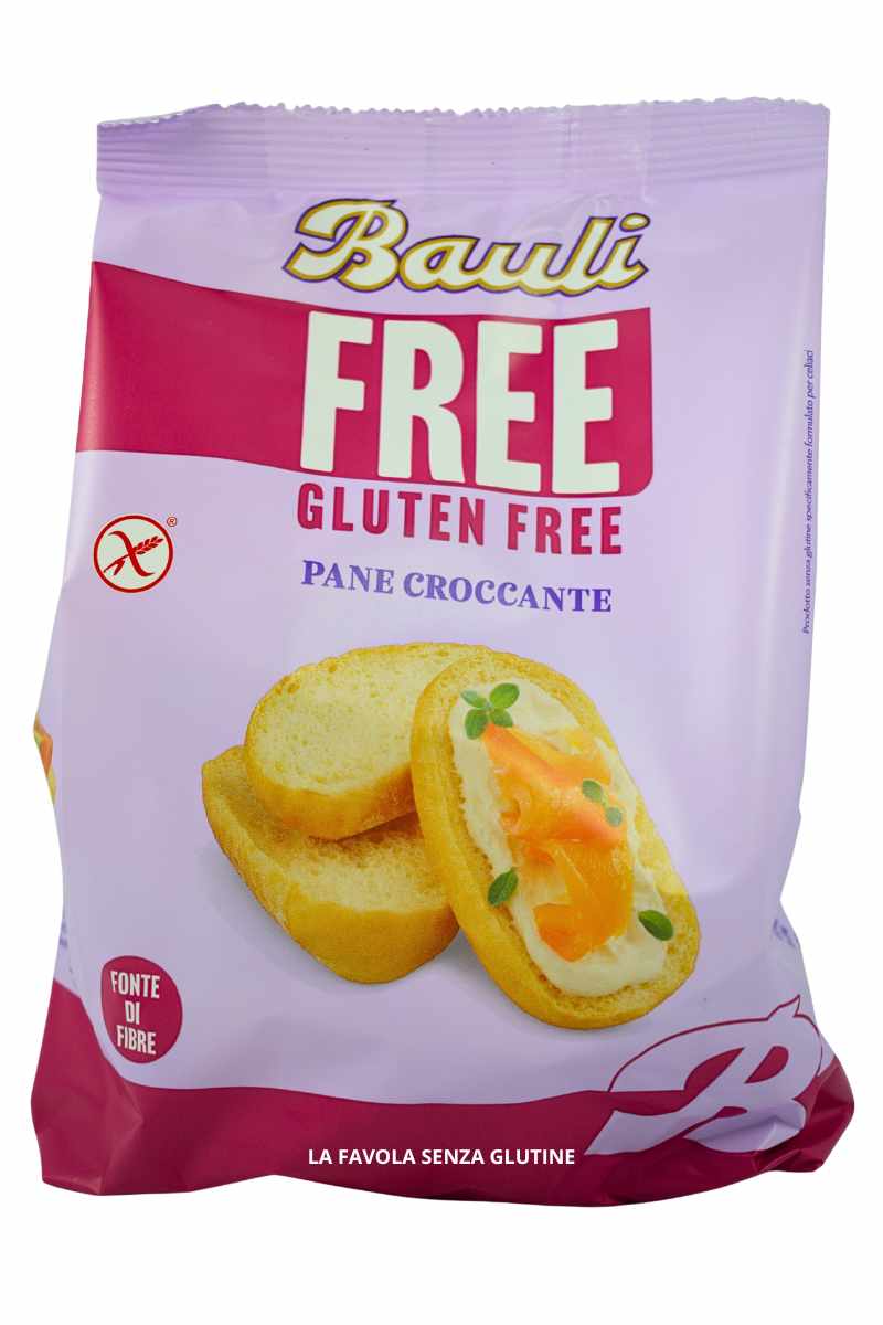 Pane croccante gr 150 Bauli | La Favola Senza Glutine